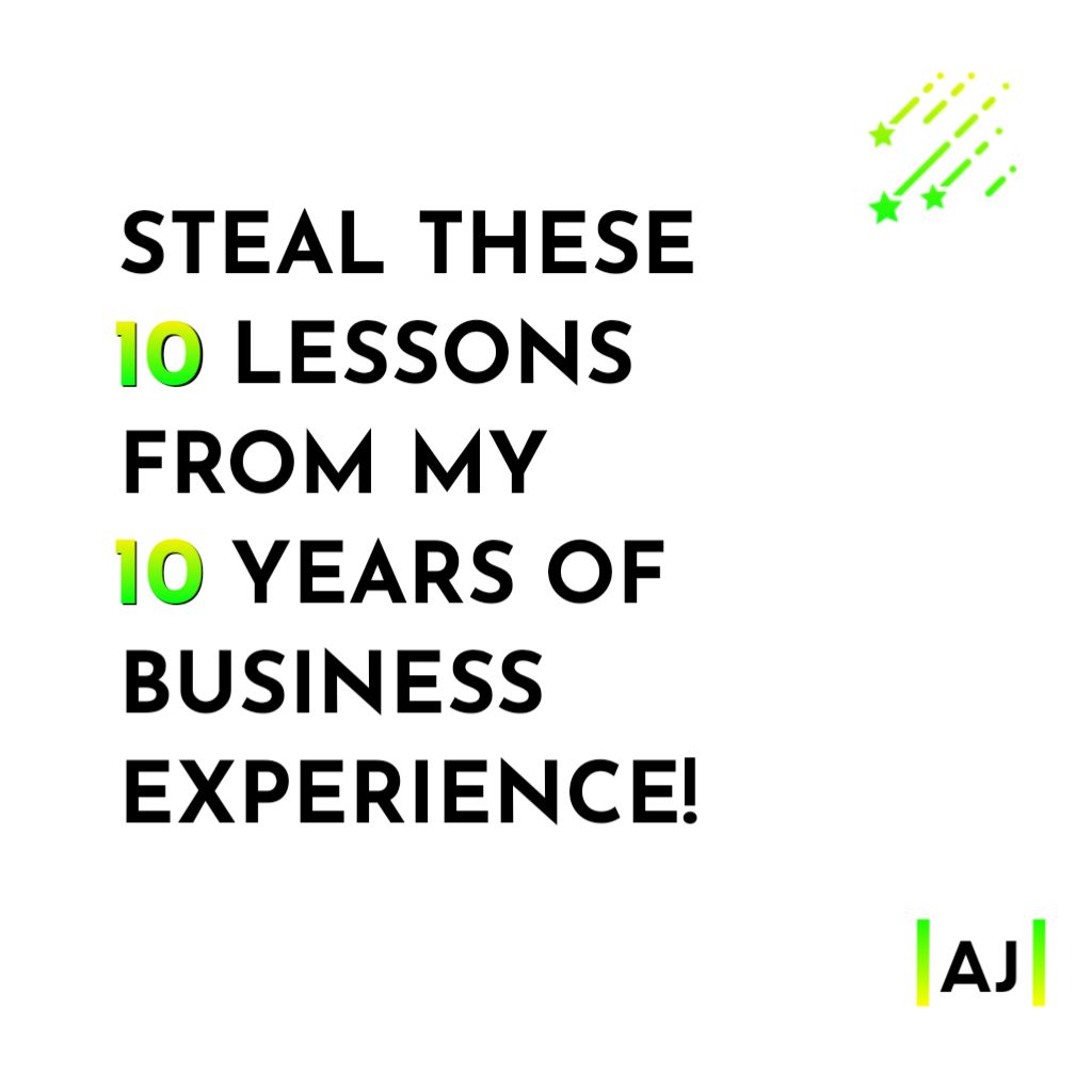 Mohamed Ajmal Haarun M on LinkedIn: 10 YEARS & 10 VALUABLE LESSONS I ... Mohamed Ajmal Haarun M on LinkedIn: 10 YEARS & 10 VALUABLE LESSONS I ...
