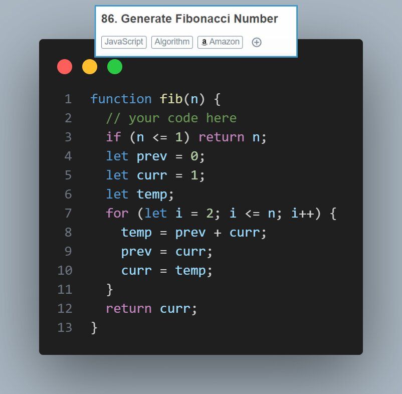 How to calculate Fibonacci numbers in JavaScript | Sumanth Konthala ... How to calculate Fibonacci numbers in JavaScript | Sumanth Konthala ...