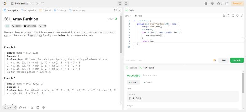 Pravalika D on LinkedIn: #leetcode #codingchallenge #java #arrays # ... Pravalika D on LinkedIn: #leetcode #codingchallenge #java #arrays # ...
