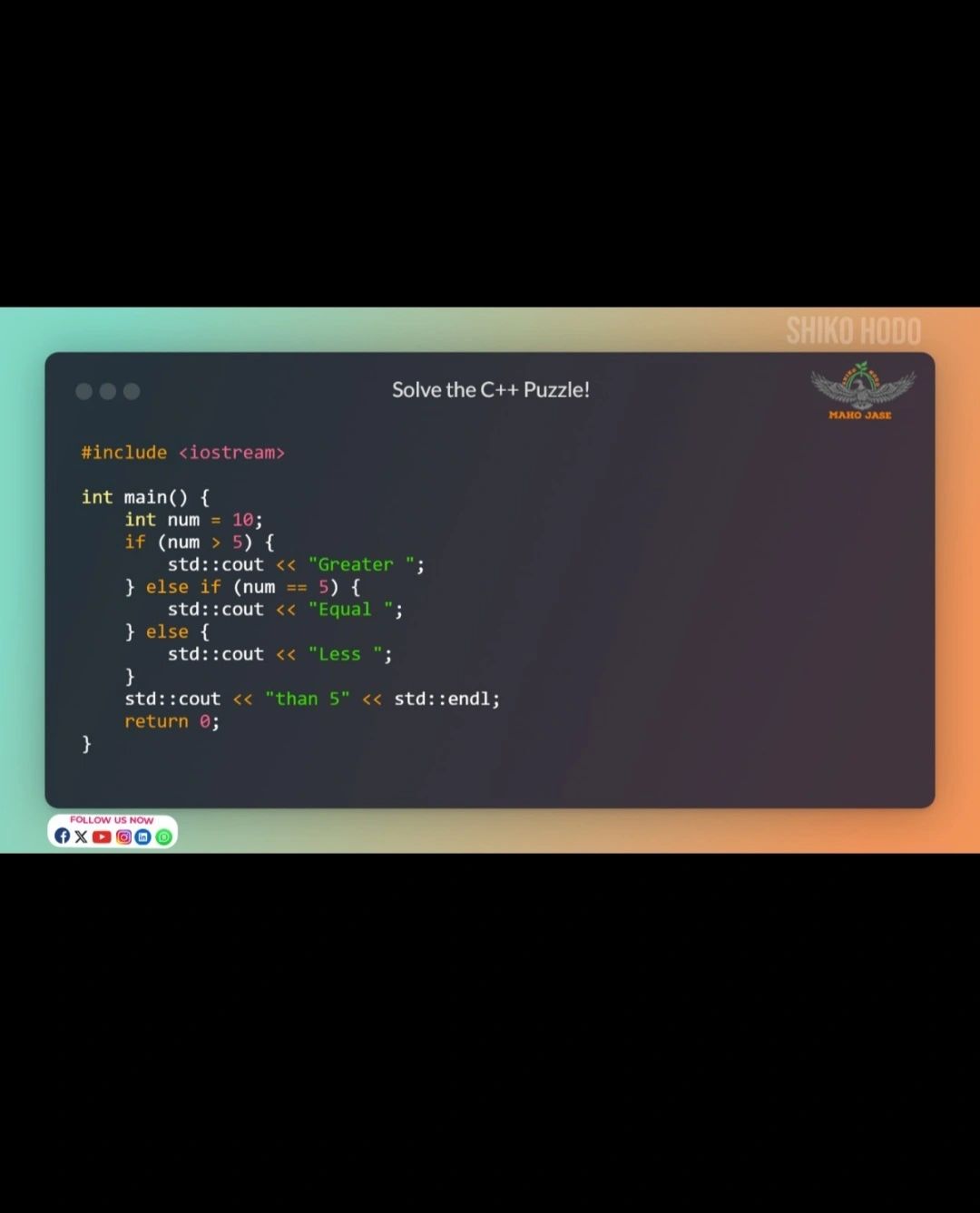 Join the C++ revolution! 💥👩💻 | Maho Jase IT posted on the topic | LinkedIn Join the C++ revolution! 💥👩💻 | Maho Jase IT posted on the topic | LinkedIn