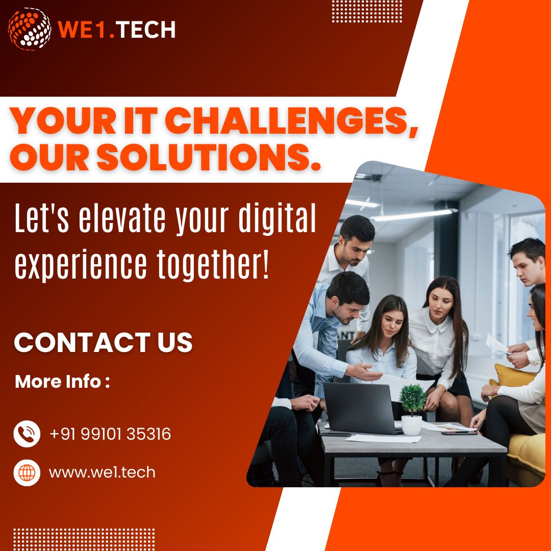 We1.Tech - It Service Provider on LinkedIn: #we1tech #techexperts #it # ... We1.Tech - It Service Provider on LinkedIn: #we1tech #techexperts #it # ...