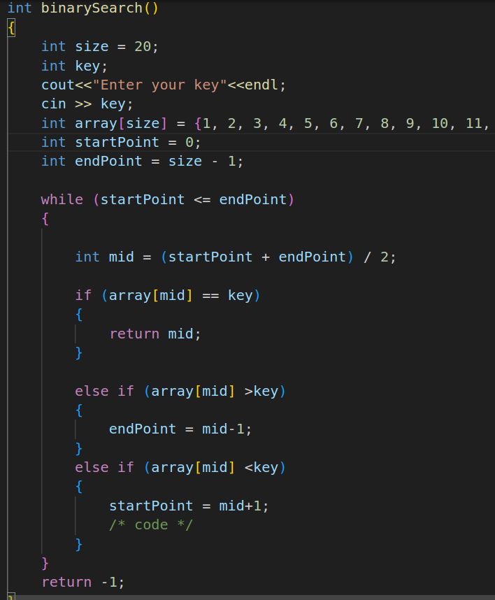 Utkarsh Sahu on LinkedIn: 🚀 Just Solved: Binary Search Algorithm! I ... Utkarsh Sahu on LinkedIn: 🚀 Just Solved: Binary Search Algorithm! I ...
