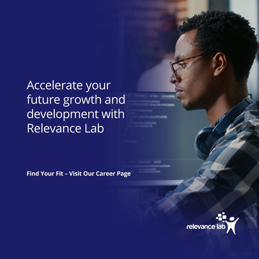 Relevance Lab on LinkedIn: #relevancelab #careers #wearehiring Relevance Lab on LinkedIn: #relevancelab #careers #wearehiring