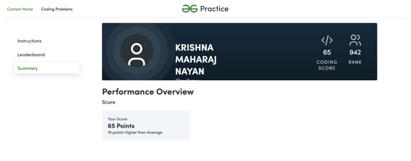 KRISHNA MAHARAJ NAYAN on LinkedIn: #codingcontest #dsa # ... KRISHNA MAHARAJ NAYAN on LinkedIn: #codingcontest #dsa # ...