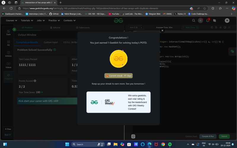 Nikhil Bhange on LinkedIn: #geeksforgeeks #gfg160 #geekstreak2024 #dsa ... Nikhil Bhange on LinkedIn: #geeksforgeeks #gfg160 #geekstreak2024 #dsa ...