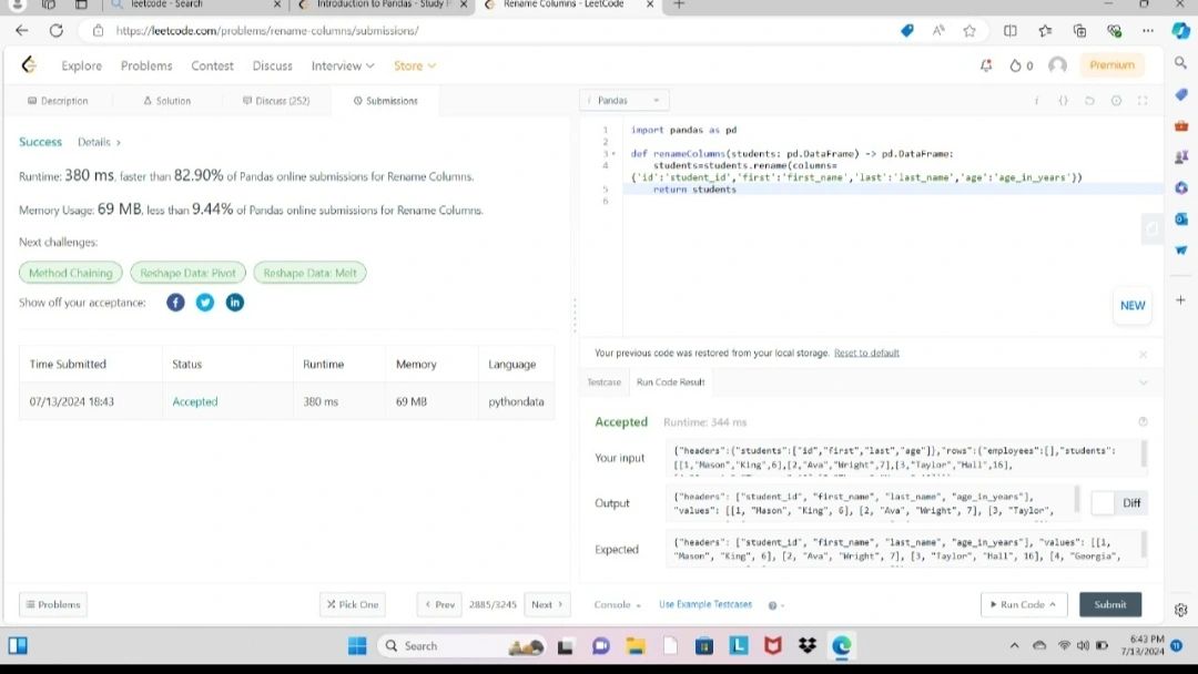 Abinaya Selvam on LinkedIn: #leetcode #pandas Abinaya Selvam on LinkedIn: #leetcode #pandas