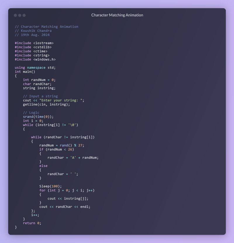 Koushik Chandra on LinkedIn: #programming #c #coding #computerscience # ... Koushik Chandra on LinkedIn: #programming #c #coding #computerscience # ...