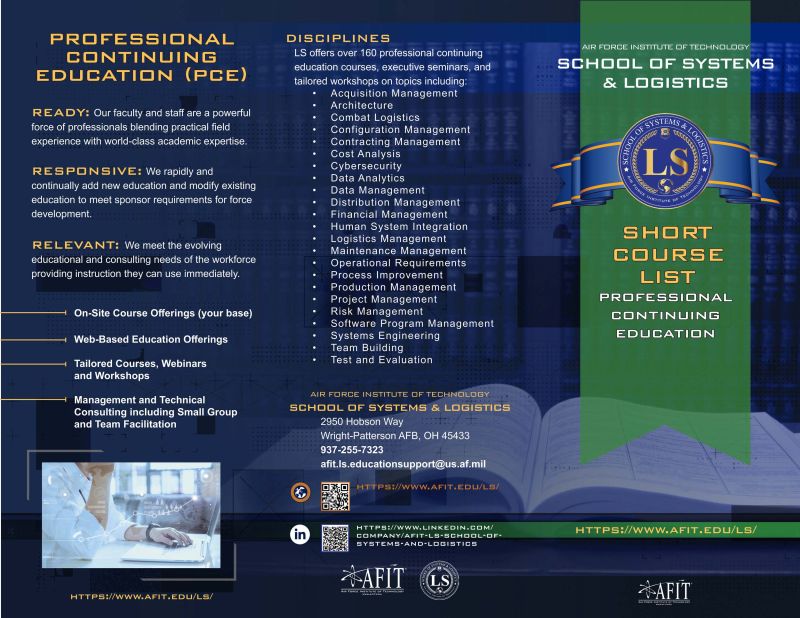 AFIT/LS - School of Systems and Logistics on LinkedIn: The AFIT School ... AFIT/LS - School of Systems and Logistics on LinkedIn: The AFIT School ...