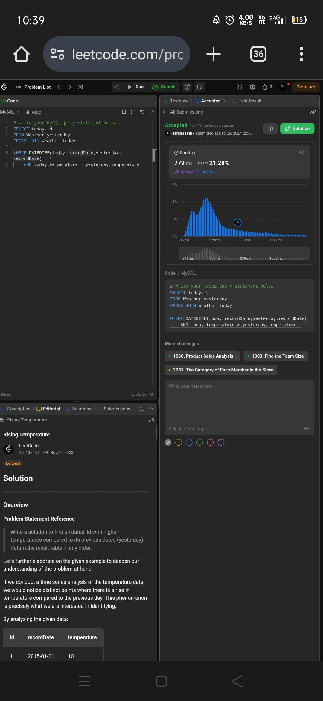 Hari Prasath on LinkedIn: #codingchallenge #sql #leetcode #consistency ... Hari Prasath on LinkedIn: #codingchallenge #sql #leetcode #consistency ...