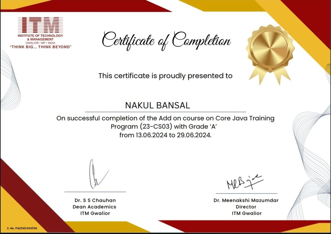 #programming #java #learning | Nakul Bansal #programming #java #learning | Nakul Bansal