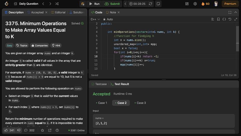 #day295 #dsa #algorithms #efficiency #problemsolving #codingchallenge ... #day295 #dsa #algorithms #efficiency #problemsolving #codingchallenge ...
