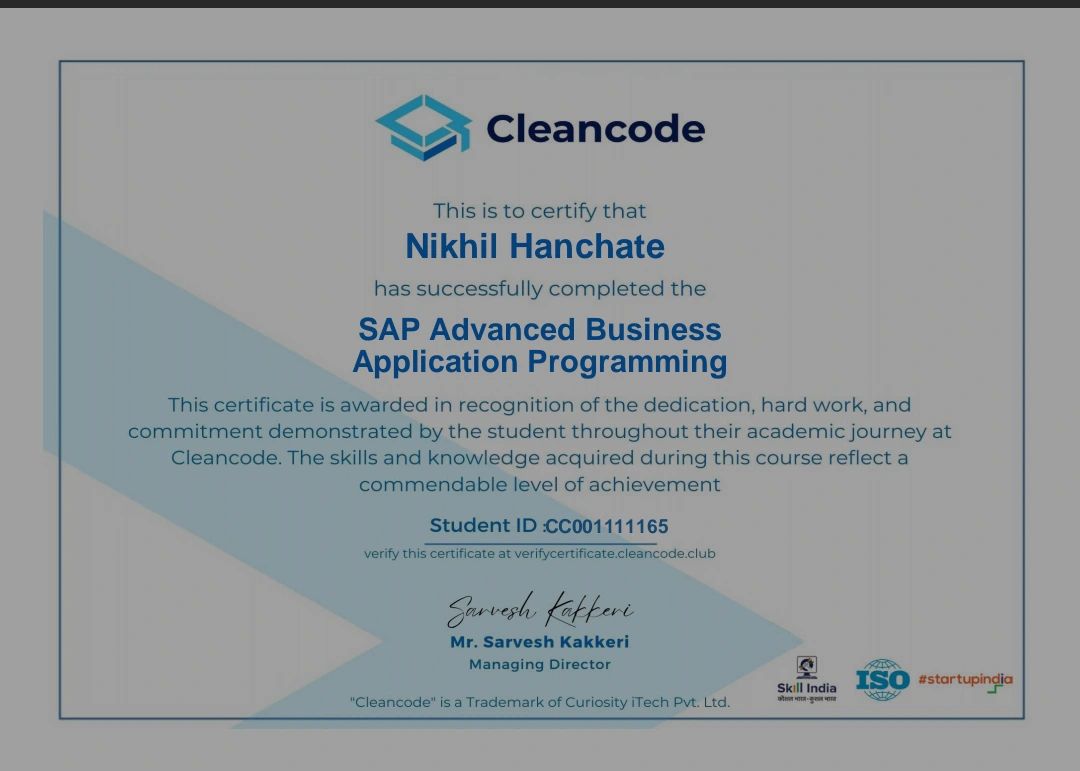 #sap #abap #sapabap #certification #learning #growth #sapdevelopment ... #sap #abap #sapabap #certification #learning #growth #sapdevelopment ...