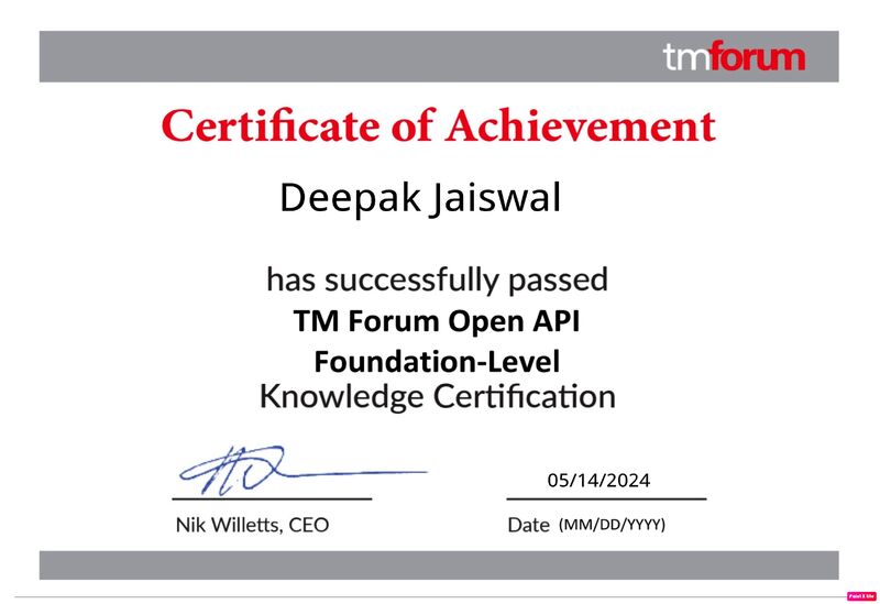 Deepak Jaiswal on LinkedIn: #tmforum #comviva Deepak Jaiswal on LinkedIn: #tmforum #comviva