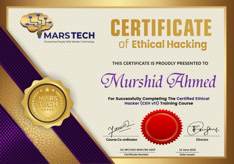 Murshid Ahmed on LinkedIn: I’m happy to share that I’ve obtained a new ... Murshid Ahmed on LinkedIn: I’m happy to share that I’ve obtained a new ...