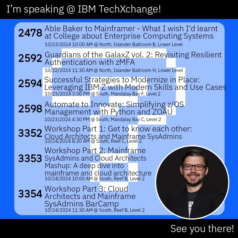 Steven Perva on LinkedIn: #techxchange #ibmchampion #ibmz | 15 comments Steven Perva on LinkedIn: #techxchange #ibmchampion #ibmz | 15 comments