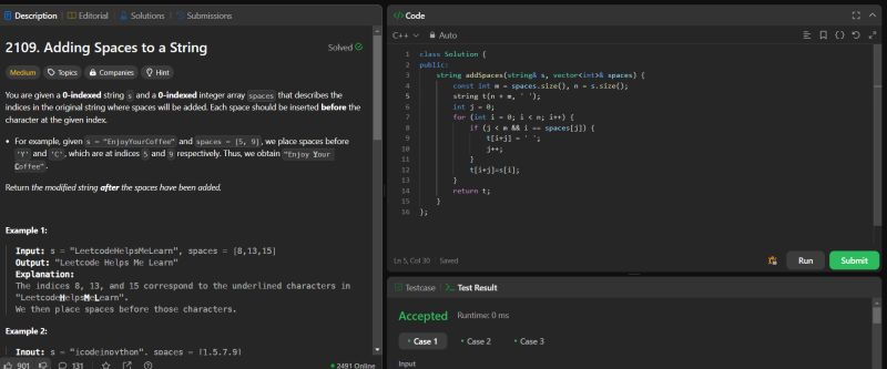 Sravani Vanka on LinkedIn: #100daysofcode #dsa #leetcode # ... Sravani Vanka on LinkedIn: #100daysofcode #dsa #leetcode # ...
