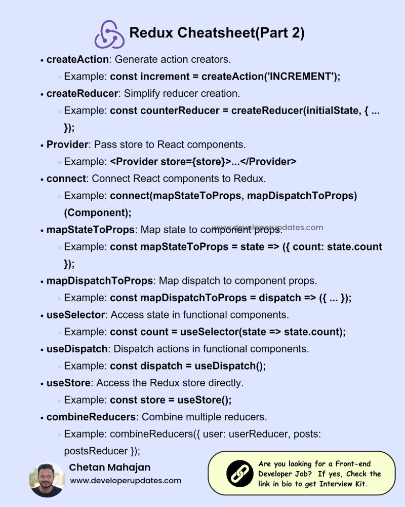 Chetan Mahajan on LinkedIn: #redux #reactjs #react #javascript #js # ... Chetan Mahajan on LinkedIn: #redux #reactjs #react #javascript #js # ...