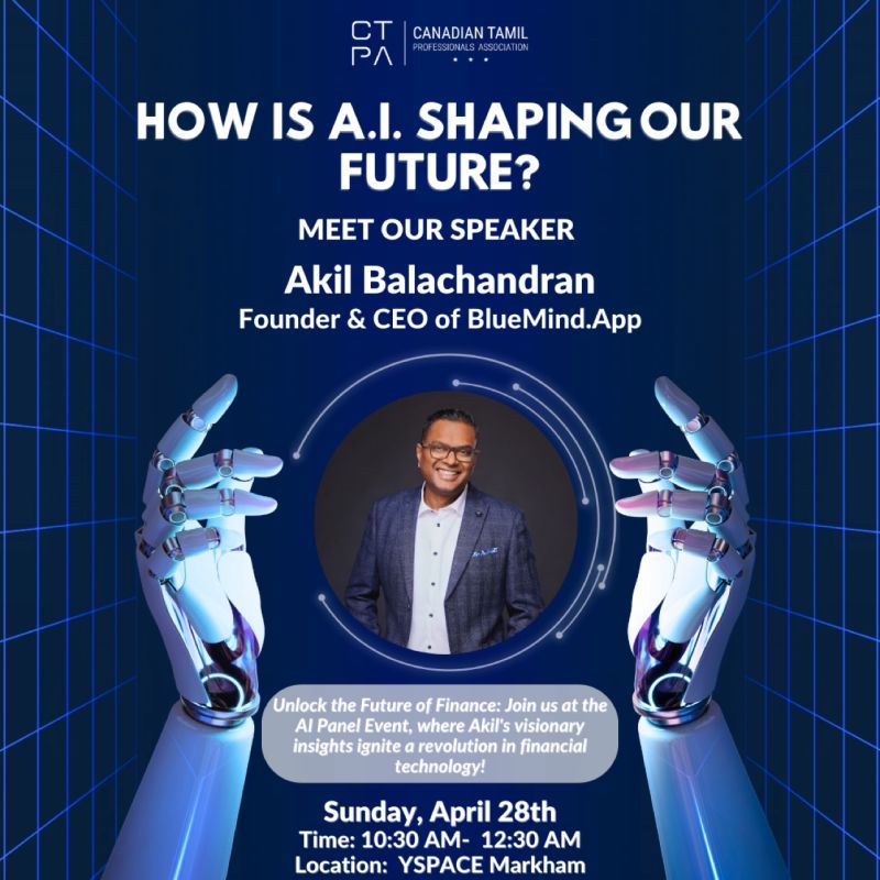 Canadian Tamil Professionals Association on LinkedIn: We are excited to ... Canadian Tamil Professionals Association on LinkedIn: We are excited to ...