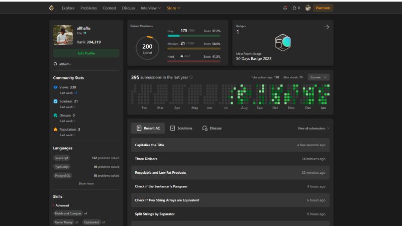 #leetcode #codingjourney | Mohammed Aflah #leetcode #codingjourney | Mohammed Aflah