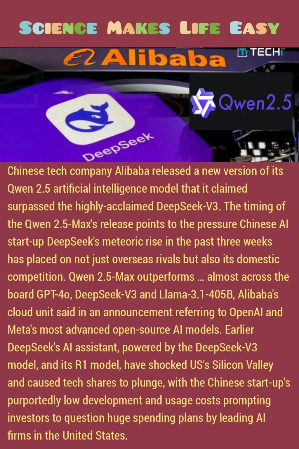 Alibaba unveils upgraded AI model Alibaba unveils upgraded AI model