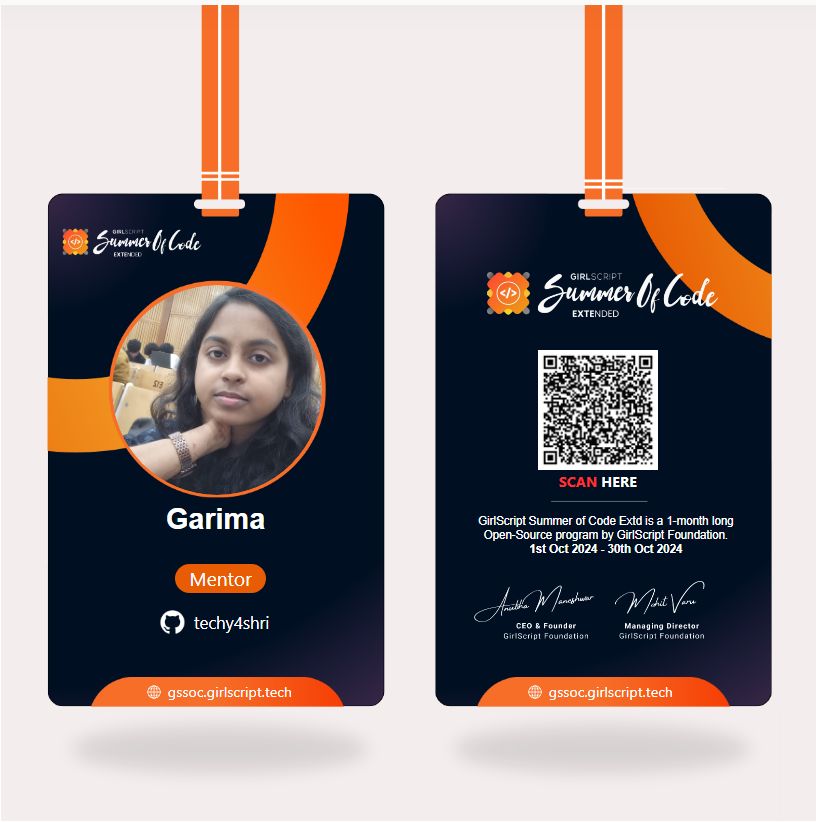 Garima Shrivastav on LinkedIn: #gssoc #contribution #opensource #mentor Garima Shrivastav on LinkedIn: #gssoc #contribution #opensource #mentor