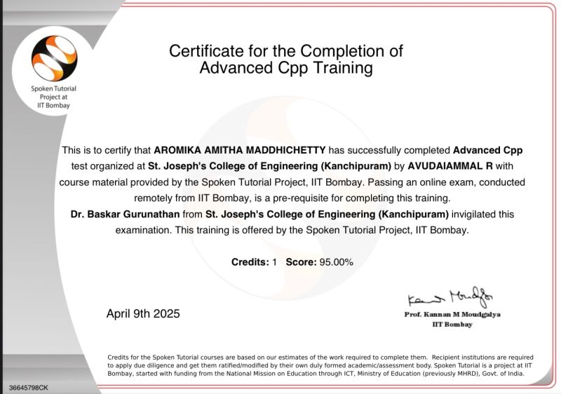 #cplusplus #softwaredevelopment #spokentutorial #iitbombay… | Aromika ... #cplusplus #softwaredevelopment #spokentutorial #iitbombay… | Aromika ...