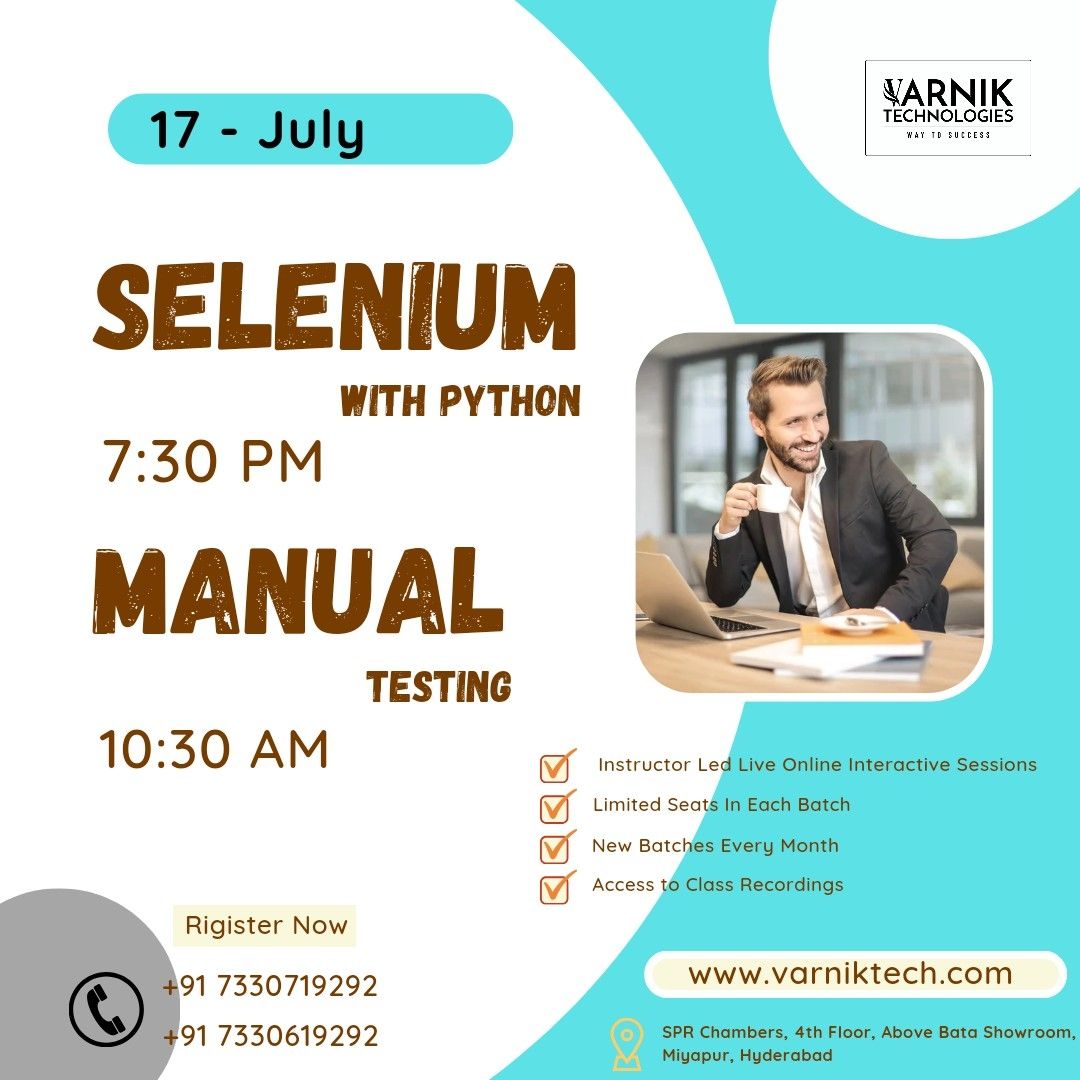 Varnik Technologies on LinkedIn: #seleniumtesting #selenium # ... Varnik Technologies on LinkedIn: #seleniumtesting #selenium # ...