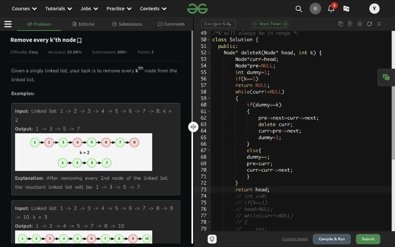 Yash Verma on LinkedIn: #100daysofcode #day50 #geeksforgeeks # ... Yash Verma on LinkedIn: #100daysofcode #day50 #geeksforgeeks # ...