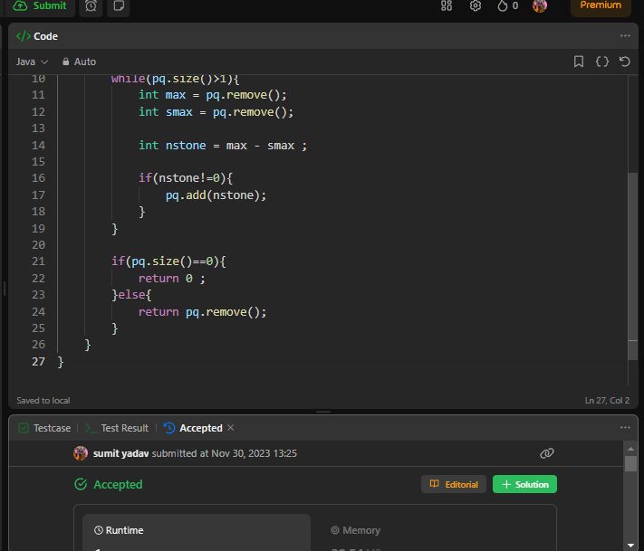 Sumit Yadav on LinkedIn: #dsawithedslash #edslash #leetcode # ... Sumit Yadav on LinkedIn: #dsawithedslash #edslash #leetcode # ...