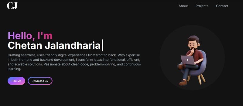 Chetan Jalandharia on LinkedIn: #nextjs #webdevelopment #portfolio # ... Chetan Jalandharia on LinkedIn: #nextjs #webdevelopment #portfolio # ...