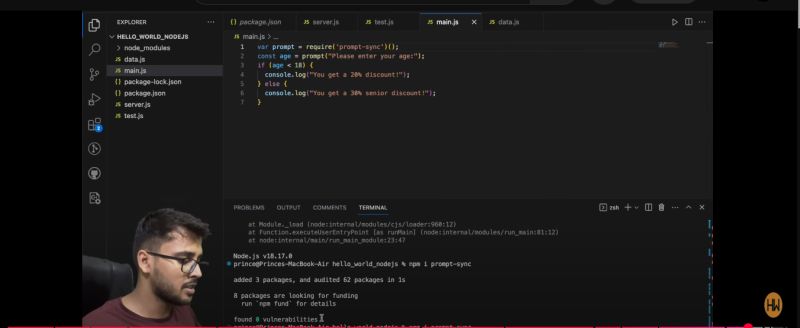 #nodejs #notes #backend #helloworld | Pratik Kumar #nodejs #notes #backend #helloworld | Pratik Kumar