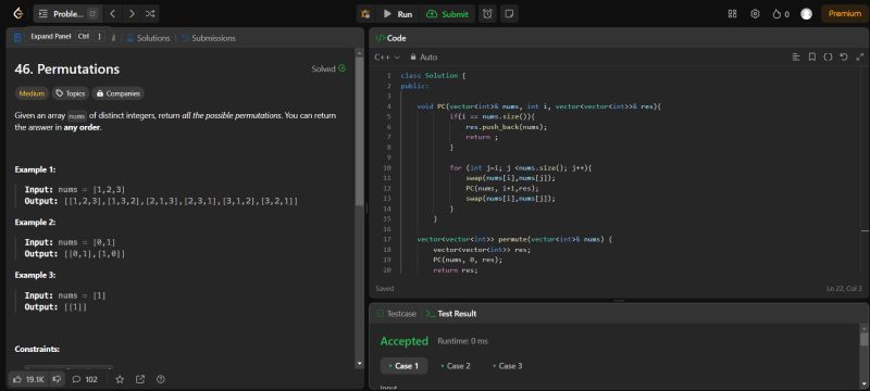 Anish Kumar on LinkedIn: #day3 #dsa #leetcode #problemsolving # ... Anish Kumar on LinkedIn: #day3 #dsa #leetcode #problemsolving # ...