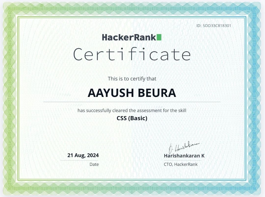 Aayush Beura on LinkedIn: #css #webdevelopment #learningjourney # ... Aayush Beura on LinkedIn: #css #webdevelopment #learningjourney # ...