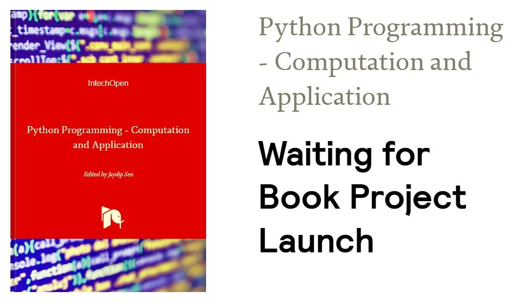 Jaydip Sen on LinkedIn: #python #programming #intechopen #editedvolume Jaydip Sen on LinkedIn: #python #programming #intechopen #editedvolume
