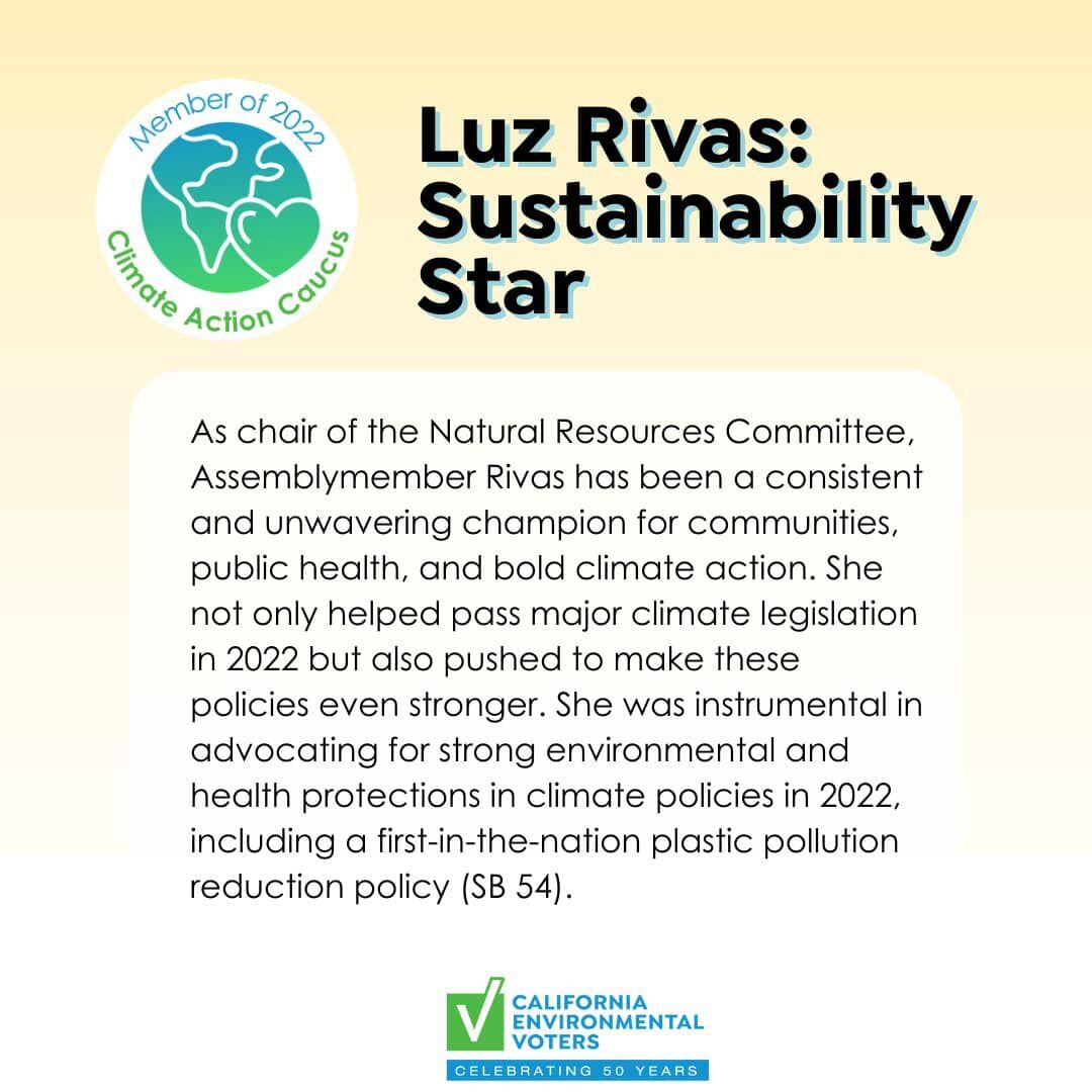 Luz Rivas on LinkedIn: Thank you to California Environmental Voters ... Luz Rivas on LinkedIn: Thank you to California Environmental Voters ...