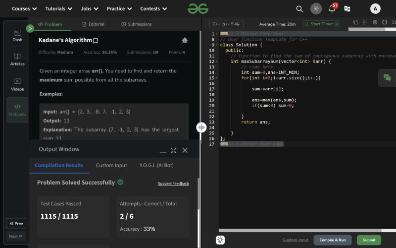 Ashutosh Maurya on LinkedIn: #gfg160 #geekstreak2024 #geeksforgeeks # ... Ashutosh Maurya on LinkedIn: #gfg160 #geekstreak2024 #geeksforgeeks # ...