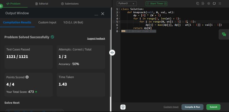 #160daysofcode #dsa #dynamicprogramming #codingjourney | Yashwanth ... #160daysofcode #dsa #dynamicprogramming #codingjourney | Yashwanth ...
