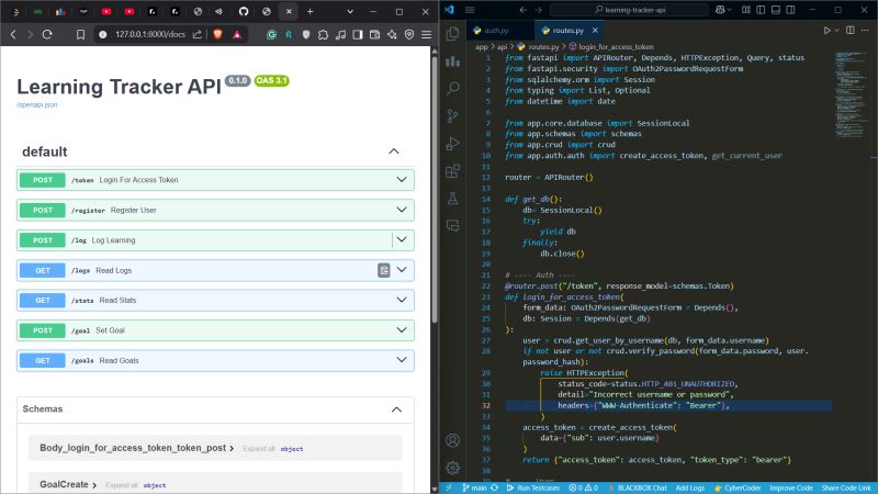 #fastapi #python #backenddevelopment #buildinpublic #opensourceproject ... #fastapi #python #backenddevelopment #buildinpublic #opensourceproject ...