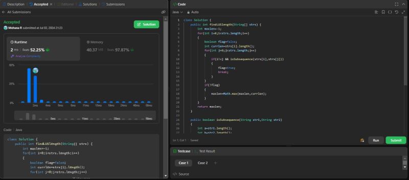 Day 19 of 100 of #100DaysofCode challenge with LeetCode | Mohana R ... Day 19 of 100 of #100DaysofCode challenge with LeetCode | Mohana R ...