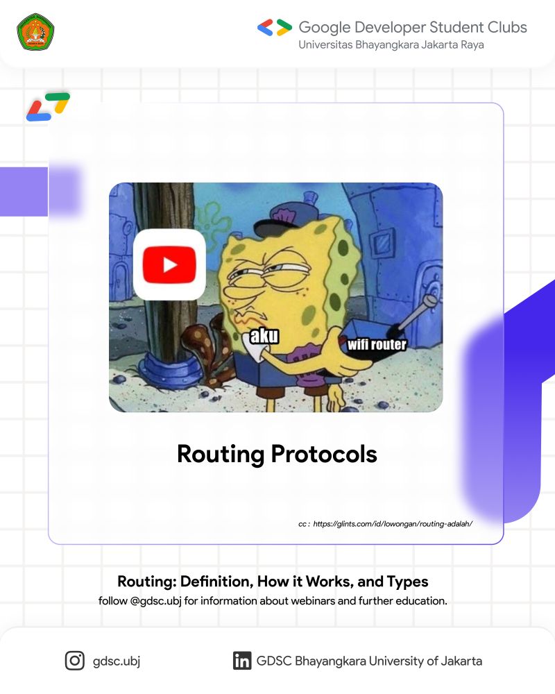 GDSC Bhayangkara University of Jakarta on LinkedIn: #routing #network # ... GDSC Bhayangkara University of Jakarta on LinkedIn: #routing #network # ...