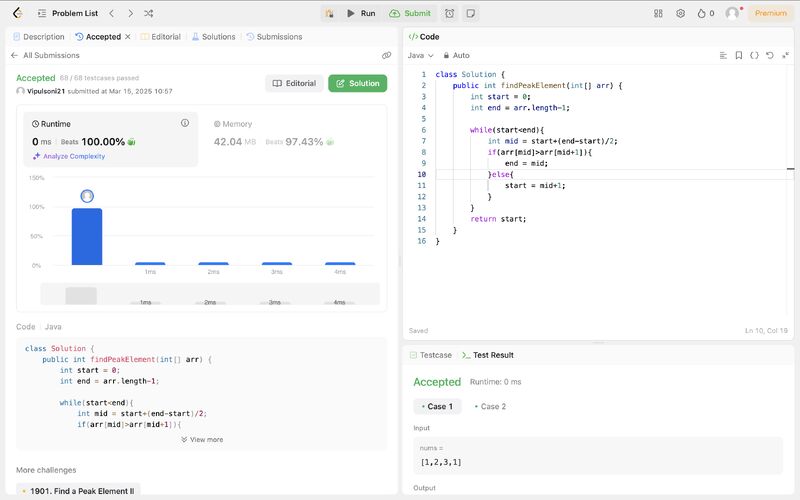 #leetcode #binarysearch #java #codingjourney | Vipul Soni #leetcode #binarysearch #java #codingjourney | Vipul Soni