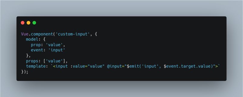 How to use v-model for custom components | Parambir Kaur posted on the ... How to use v-model for custom components | Parambir Kaur posted on the ...