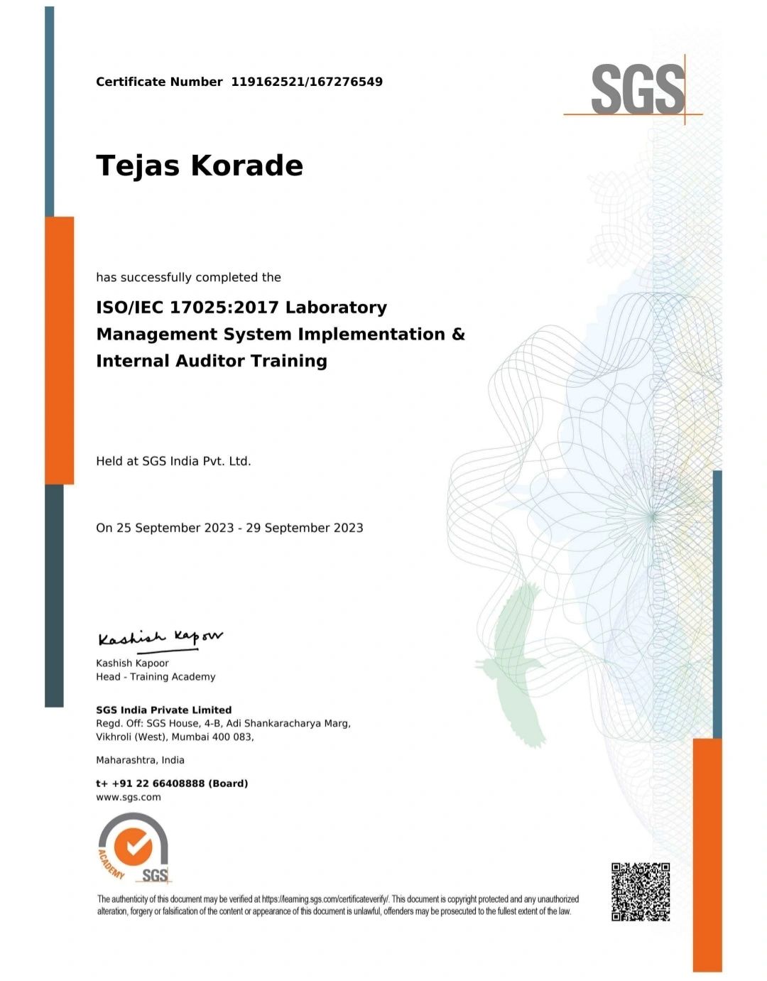 Tejas Korade - Bhosale on LinkedIn: #successfullycompleted Tejas Korade - Bhosale on LinkedIn: #successfullycompleted