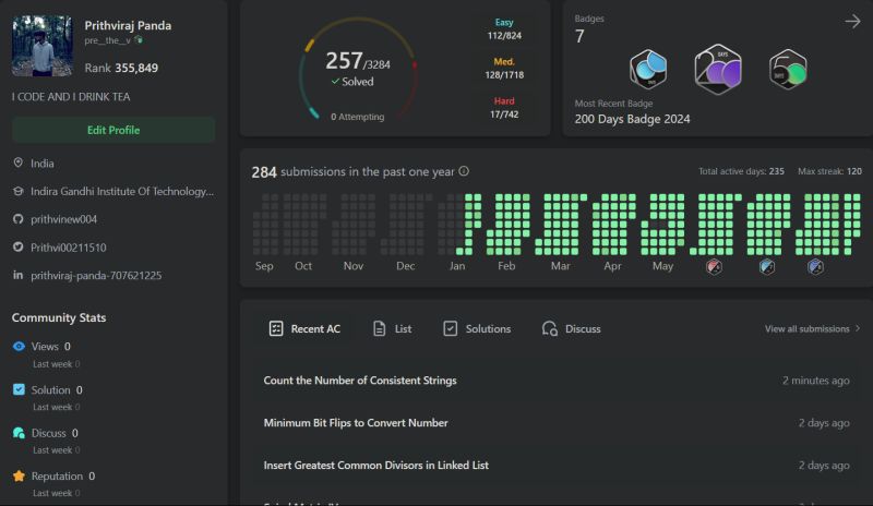 Day 235 of LeetCode challenge: Count the Consistent Strings ... Day 235 of LeetCode challenge: Count the Consistent Strings ...