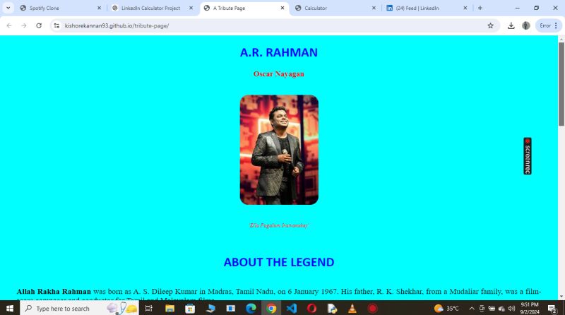 Kishore Kannan H on LinkedIn: #webdevelopment #html #css #javascript # ... Kishore Kannan H on LinkedIn: #webdevelopment #html #css #javascript # ...