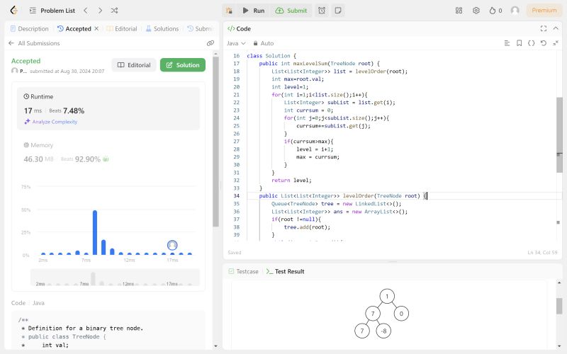Paramaguru V on LinkedIn: #leetcode #binarytree #java #problemsolving # ... Paramaguru V on LinkedIn: #leetcode #binarytree #java #problemsolving # ...