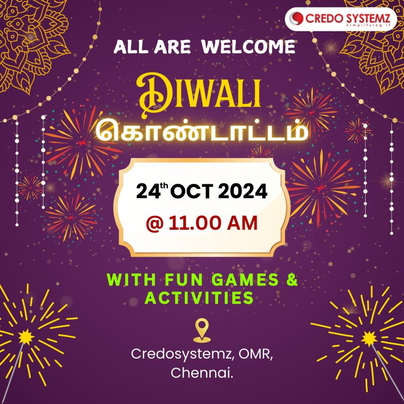 Credo Systemz on LinkedIn: #credosystemz #diwali #celebration # ... Credo Systemz on LinkedIn: #credosystemz #diwali #celebration # ...