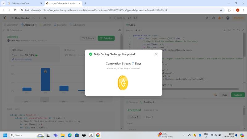 Amrit Raj on LinkedIn: #leetcode #algorithms #problemsolving # ... Amrit Raj on LinkedIn: #leetcode #algorithms #problemsolving # ...