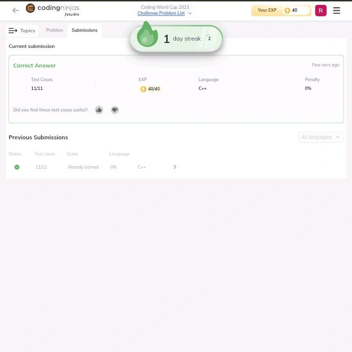 RITISH DAS on LinkedIn: #codingninjas #codingworldcup #logitechmxseries RITISH DAS on LinkedIn: #codingninjas #codingworldcup #logitechmxseries