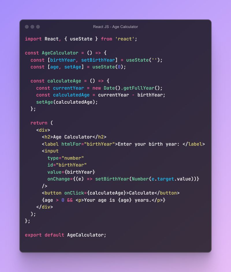 Sridhar Raj P on LinkedIn: #java #javacode #reactjs #javascript #html # ... Sridhar Raj P on LinkedIn: #java #javacode #reactjs #javascript #html # ...